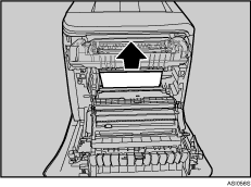 显示“Remove Misfeed Tray 1”时