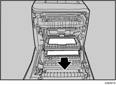显示“Remove Misfeed Tray 1”时