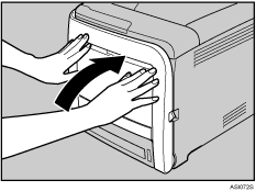 显示“Remove Misfeed Tray 1”时